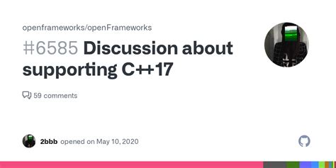 Discussion About Supporting C Issue Openframeworks