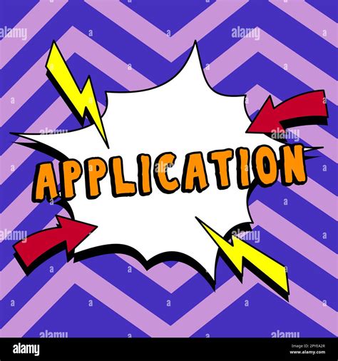 Sign Displaying Application Business Showcase An Order For Something Formal And Usually Written