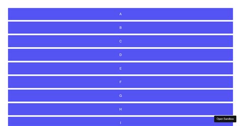 React Easy Sort Vertical List Demo Codesandbox