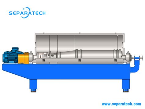 Improved Clarifying Decanter Centrifuge From Separatech