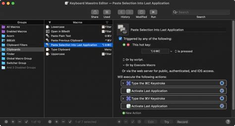 Keyboard Maestro 1103 Task Automation Software