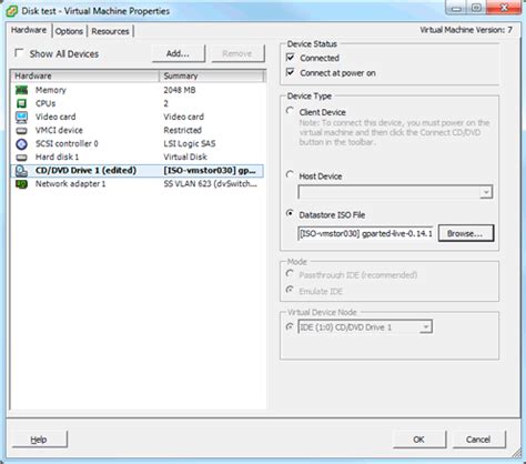 Use GParted To Increase Disk Space Of A Linux Native Partition