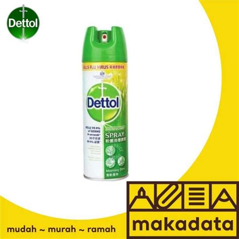 Jual Dettol Disinfectant Spray 450ml Hijau Di Seller Makadata Rungkut