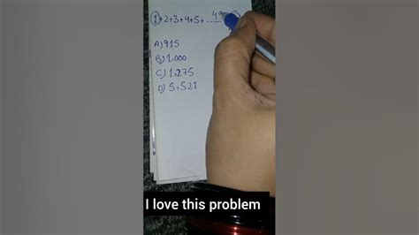 Adding Consecutive Numbers Math Trick Problem L Algebra Mathhack