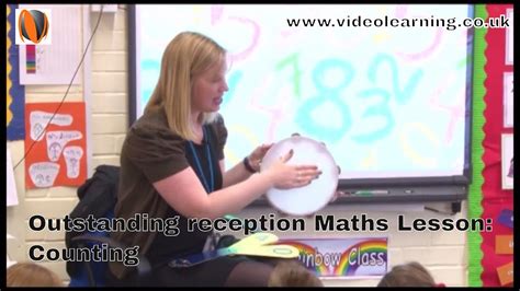 Reception Foundation Stage Maths Lesson Observation Counting Youtube