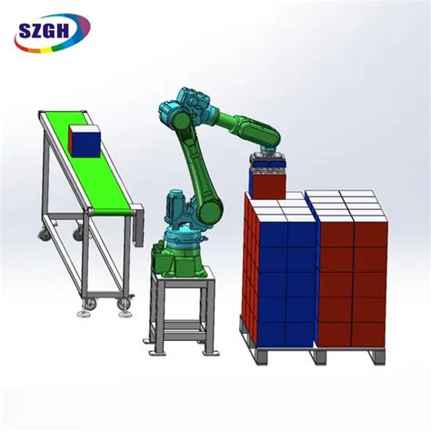 Servo Drive Auto Industry Robot Palletizer Robot Stacker Stacking Robot