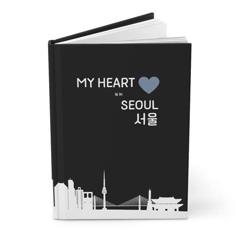 Korean Notebook Korean 서울 Seoul City Journal Korean T Hardcover