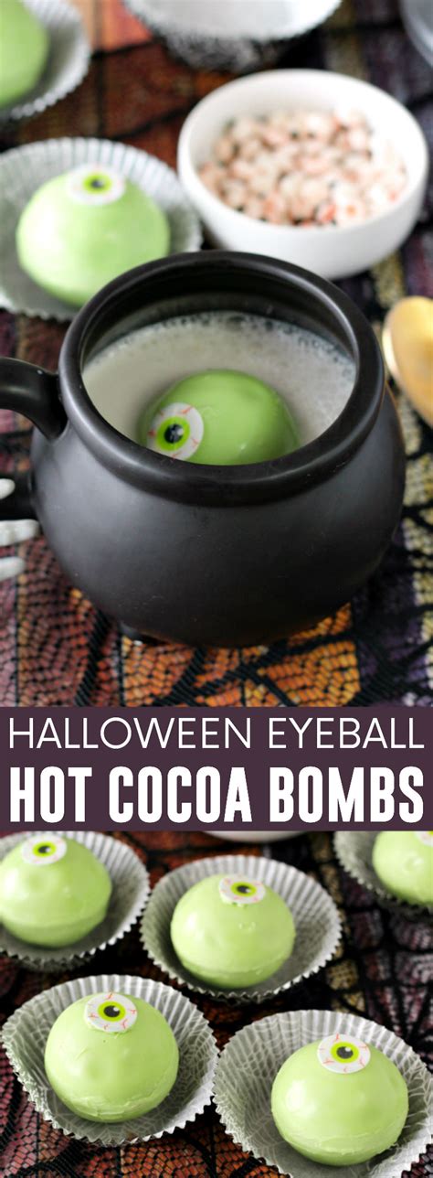 Halloween Eyeball Hot Cocoa Bombs Holoka Home