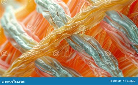 A Highly Magnified Image Of The Exoskeleton Of A Nematode Uncovered Through Advanced Microscopy