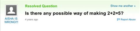 50 Of The Most Ridiculous Questions Ever Asked On Yahoo Answers