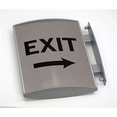 Exit Sign Board At Rs Piece Exit Signage In Pune ID