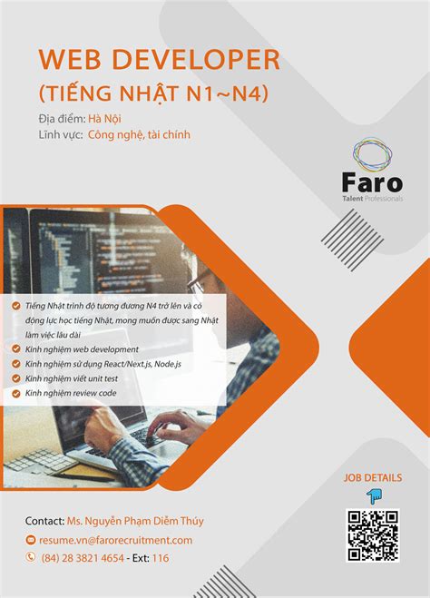 Faro Vietnam On Linkedin Webdeveloper Mobiledeveloper Developer Web Mobile Japanese Hiring