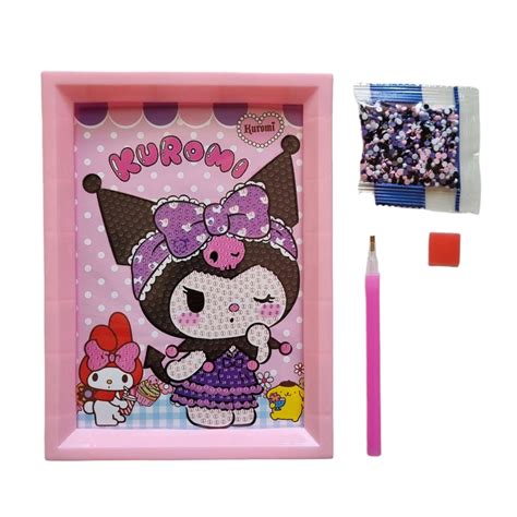 قیمت و خرید بازی آموزشی مدل ساخت تابلو نقاشی الماسی قاب دار طرح کرومی و ملودی کد 01