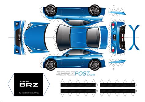 Printable Papercraft Car Printable Free Templates