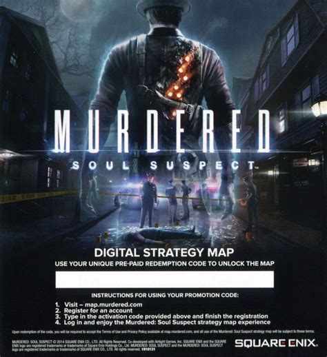 Murdered Soul Suspect Cover Or Packaging Material Mobygames