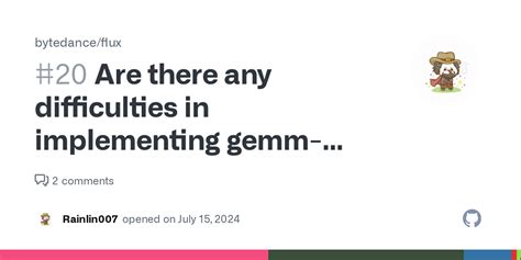 Are There Any Difficulties In Implementing Gemm Allreduce Issue Bytedance Flux GitHub