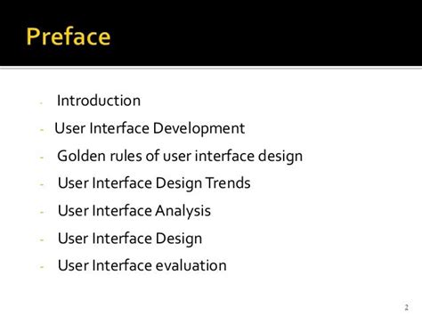User Interface Analysis And Design