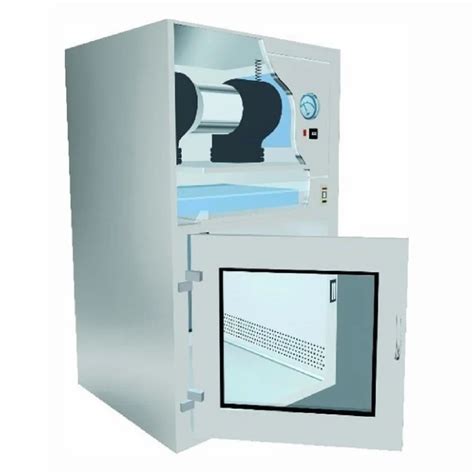 Ss 304 Rectangular L Shape Dynamic Pass Box For Pharmaceutical