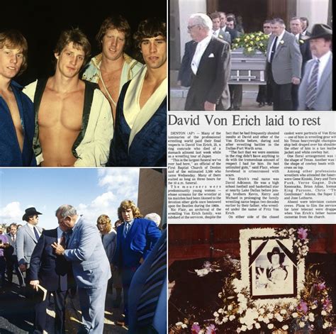 Today 41 Years Ago Today David Von Erich Was Laid To Rest At The First Baptist Church In