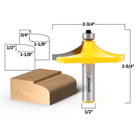 Edging Table Edge Diameter Thumbnail Table Edge Thumbnail Router Bit Shank