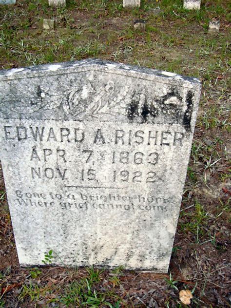 Edward Arthur Risher 1863 1922 Find A Grave äreminne