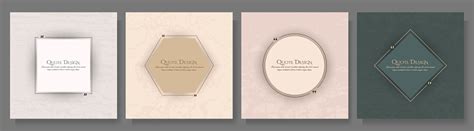 벡터 미니멀리스트 포스터 세트 따옴표 프레임 빈 템플릿 세트입니다 격리된 텍스트 상자입니다 괄호안에 텍스트입니다 빈 음성 거품을 인용합니다 컬러 그런지 빈티지 대리석 배경