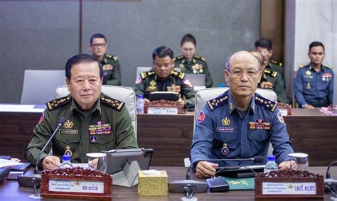 រដ្ឋមន្ត្រីក្រសួងការពារជាតិដឹកនាំកិច្ចប្រជុំដើម្បីរៀបចំកិច្ចប្រជុំប្រចាំឆ្នាំថ្នាក់រដ្ឋមន្ត្រីកា