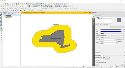 The Buffer Is Covering Unnecessary Area Of The Polygon It Was Made From