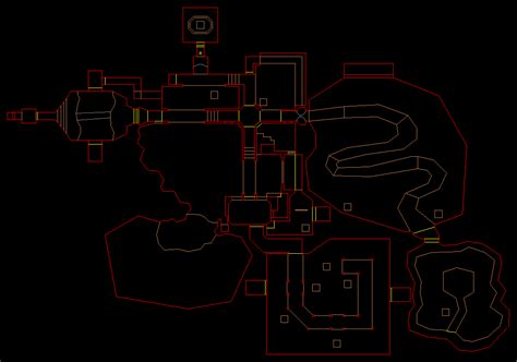 Pc Doom Ii Level 26 The Abandoned Mines Level Map