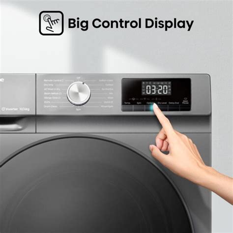 Hisense 10kg Front Load Washer Dryer Wd3q1043bt Zar World