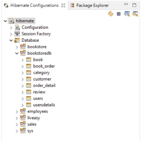 Generating Model Classes Using Hibernate Reverse Engineering