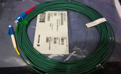 3 Meter Ericsson 1g657 Single Mode Patch Cord Cable Pvc Green At ₹ 99