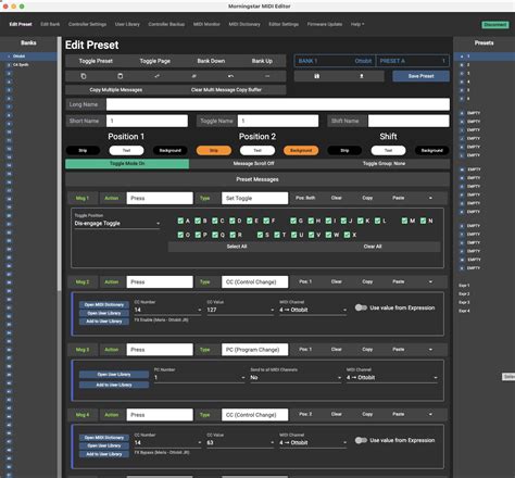 How Do I Toggle The Active State Of Switch 1 When Switch 2 Is Pressed Mc6 Pro Midi Controller