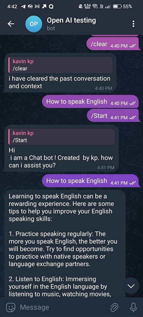 Karuppasamy V On Linkedin Telegrambot Openai Conversationalai Ai Openai Telegrambot…
