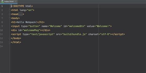 Tutorial Getting Started With Webpack Applications In Webstorm The Webstorm Blog