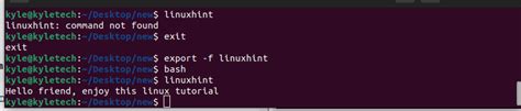 Bash Export Komutu Linux Teknik Bilgi Arşivleri