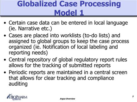 Working With Argus Safety In A Global Community PDF