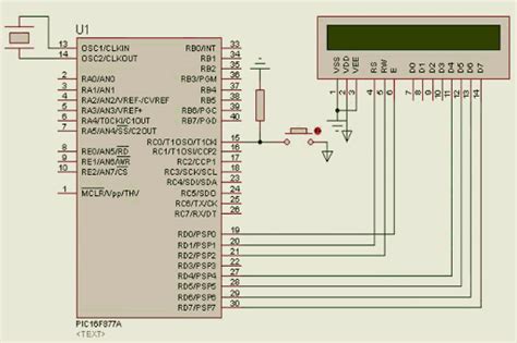 Henrique Lcd Com Pic 16f877a Ccs C