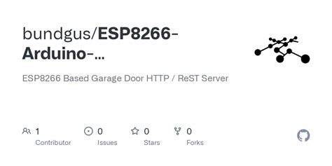 Github Bundgusesp8266 Arduino Garagedoorserver Esp8266 Based Garage