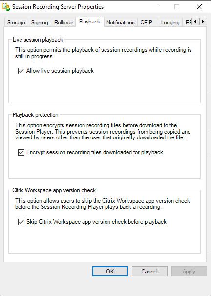 Citrix Session Recording Server Pt2 Configure Edit Forum
