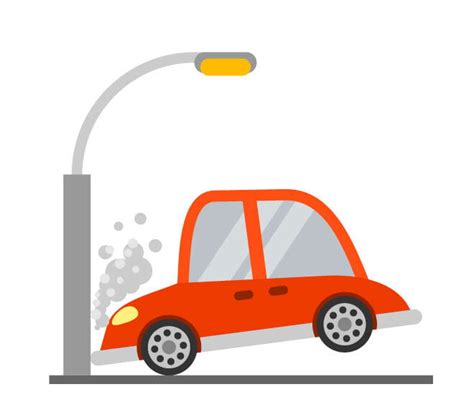 자동차 충돌 벡터 이미지 Ai Eps Uidownload