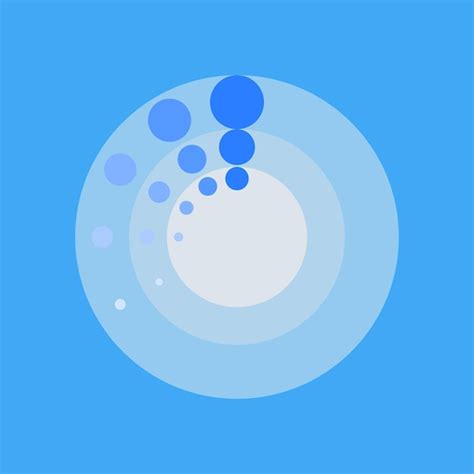 화면 로딩 터 일러스트레이션 프리미엄 벡터