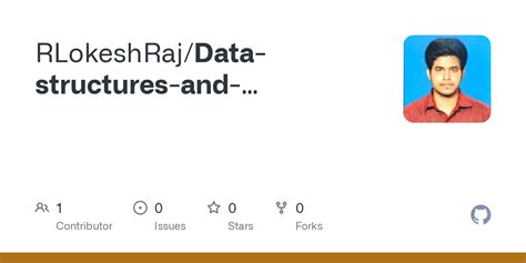 Github Rlokeshraj Data Structures And Algorithms