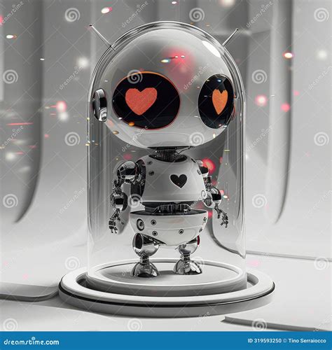 3d Rendering Of A Robot With Graduation Cap And Futuristic Aesthetic