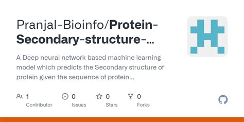 GitHub Pranjal Bioinfo Protein Secondary Structure Prediction A Deep Neural Network Based
