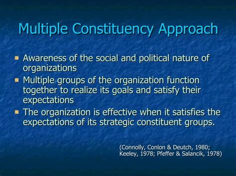 The Relationship Between Transformational Leadership And Organizational Effectiveness Ppt