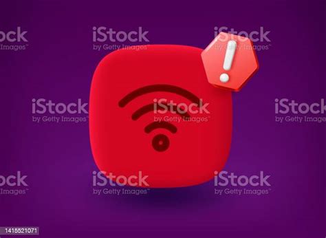 무선 아이콘과 통지 픽토그램이있는 빨간색 버튼 3d 벡터 일러스트 레이 션 0명에 대한 스톡 벡터 아트 및 기타 이미지 0명 3차원 형태 개념 Istock