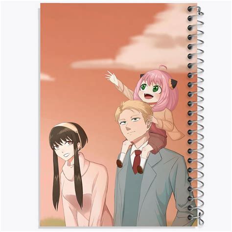 قیمت و خرید دفتر نقاشی 50 برگ خندالو مدل خانواده فورجر انیمه اسپای ایکس