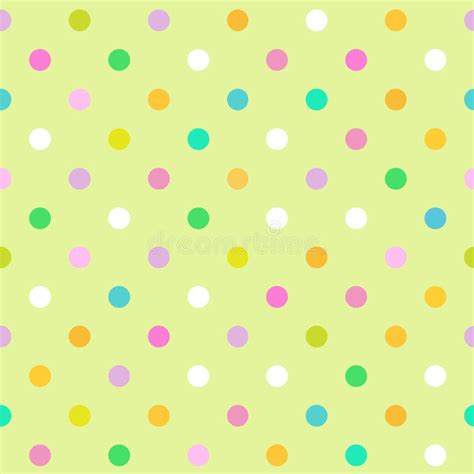 Polka Dot Pattern Stock Vector Illustration Of Yellow 309469018