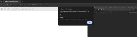 K2 Menu System Jqmigrate Migrate Is Installed Version 341 Community